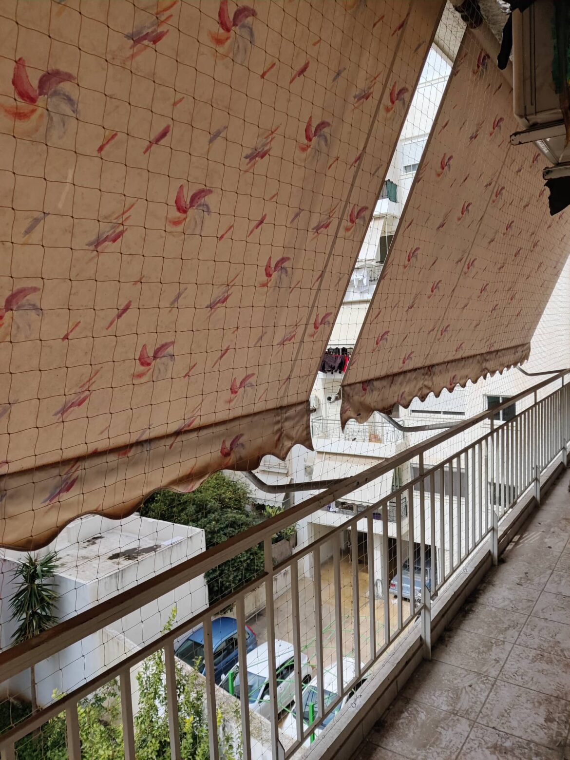 Δίχτυ προστασίας γάτας για μπαλκόνια Αθήνα - Gatompampas Mastoras